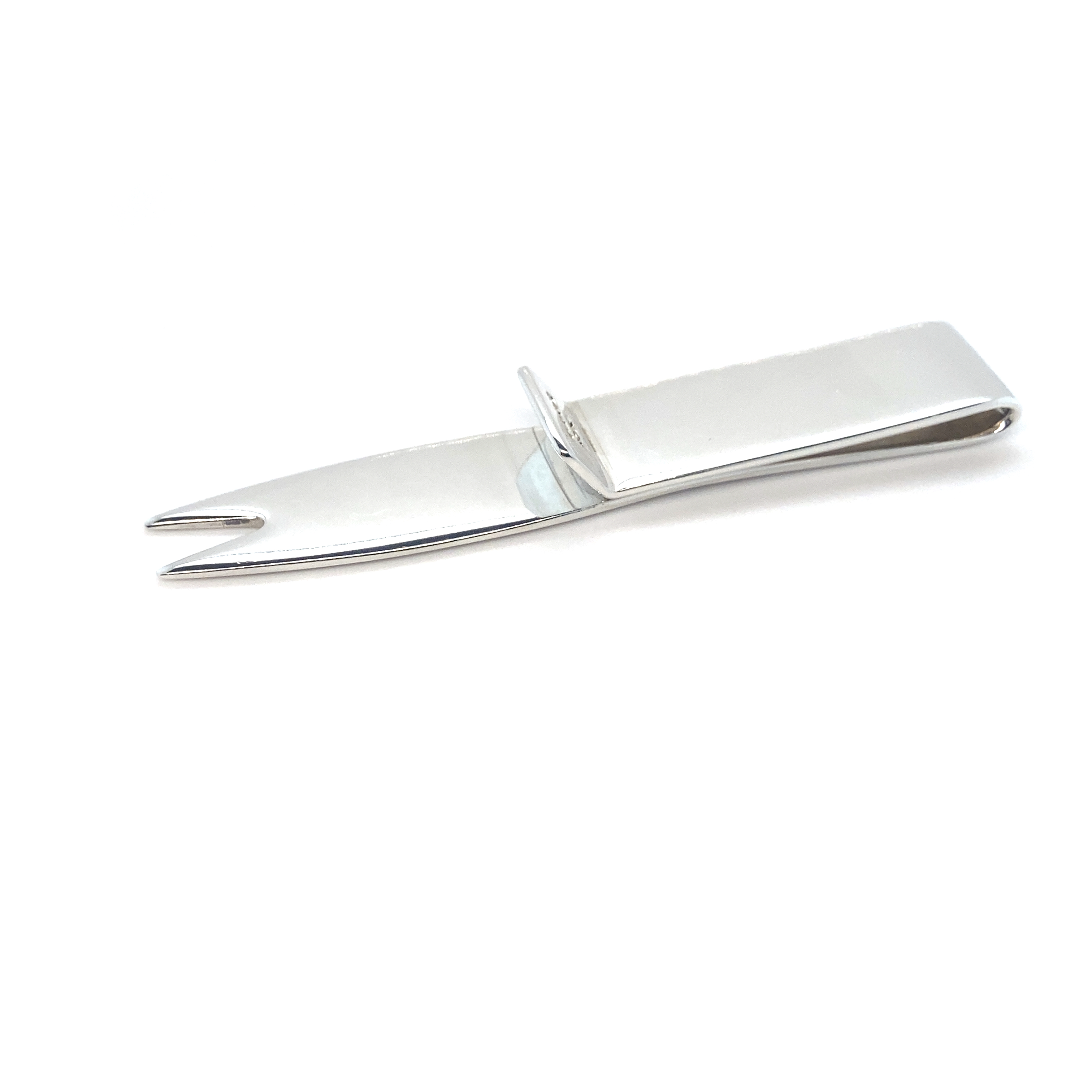 Silver Chip Fork Design Money Clip – Godshaw Jewellers